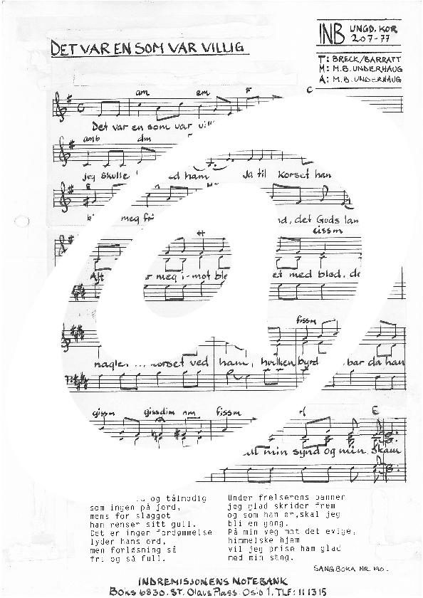 Det var en som var villig - ActaShop