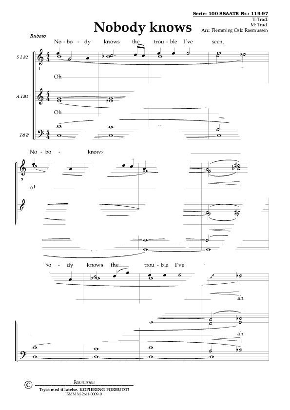 Nobody knows - ActaShop