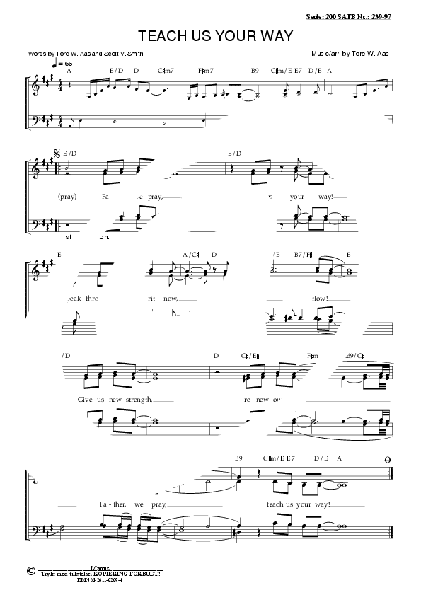 Teach us your way - ActaShop