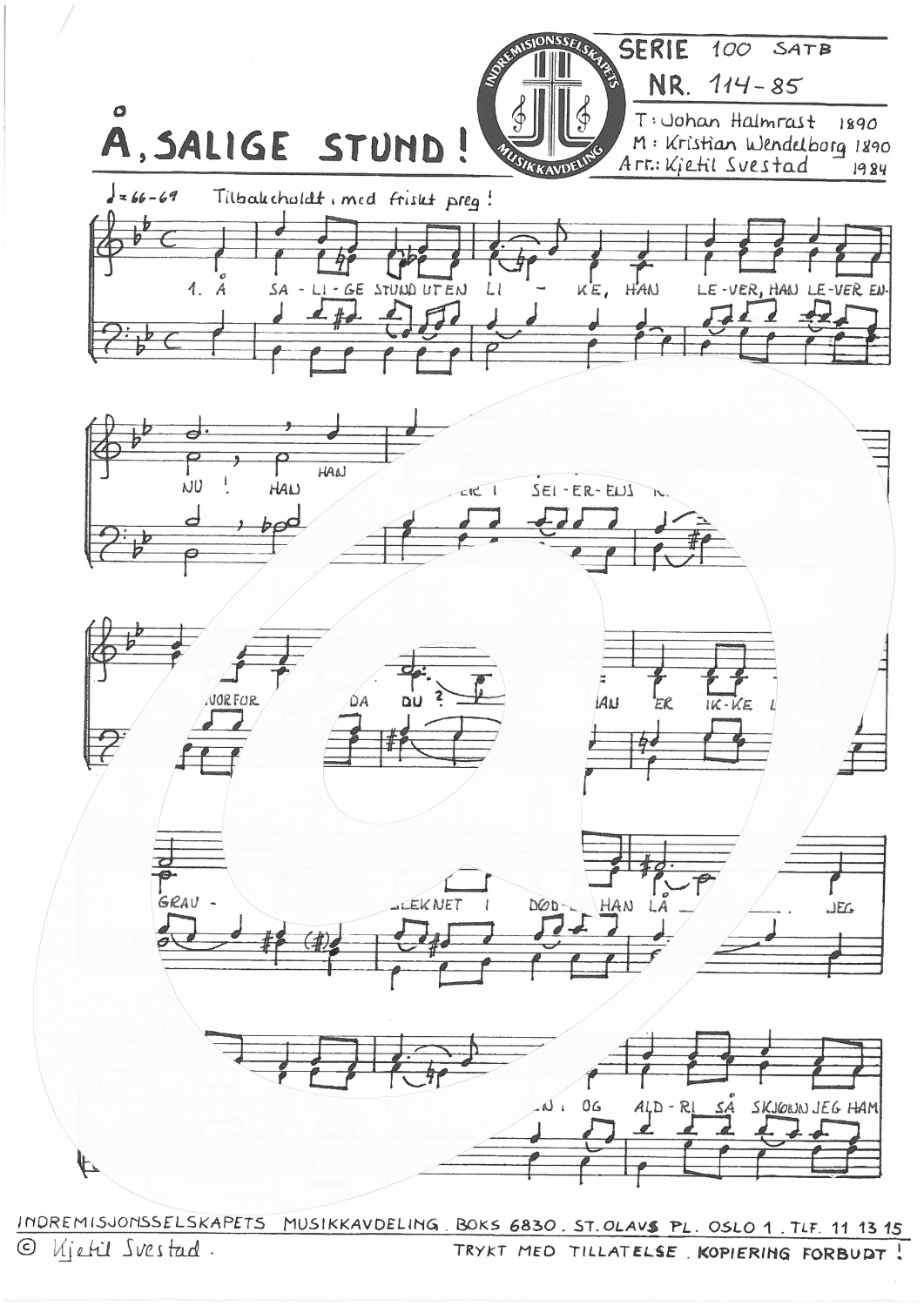 Å, salige stund - ActaShop